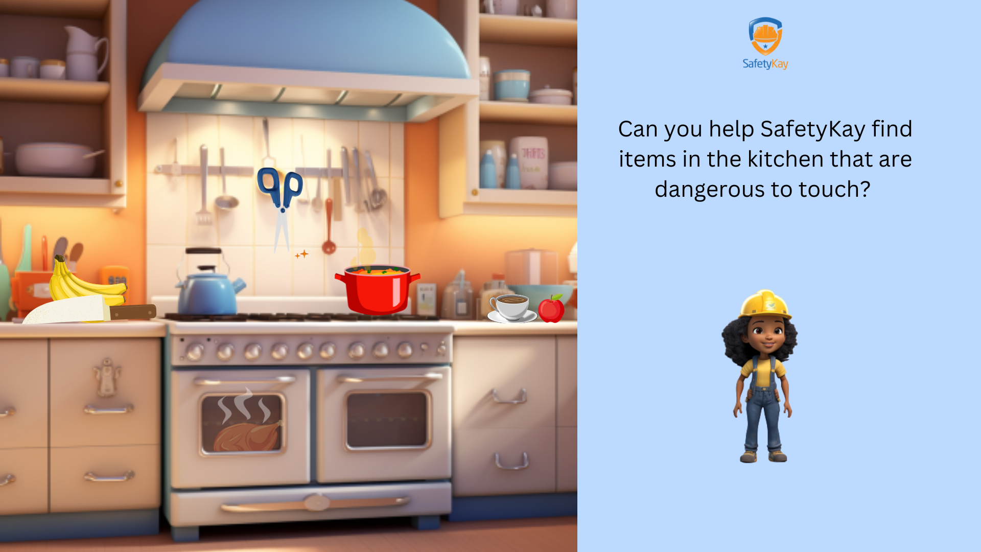 Home Safety Activity/Actividad de Seguridad en el Hogar – Safety Kay